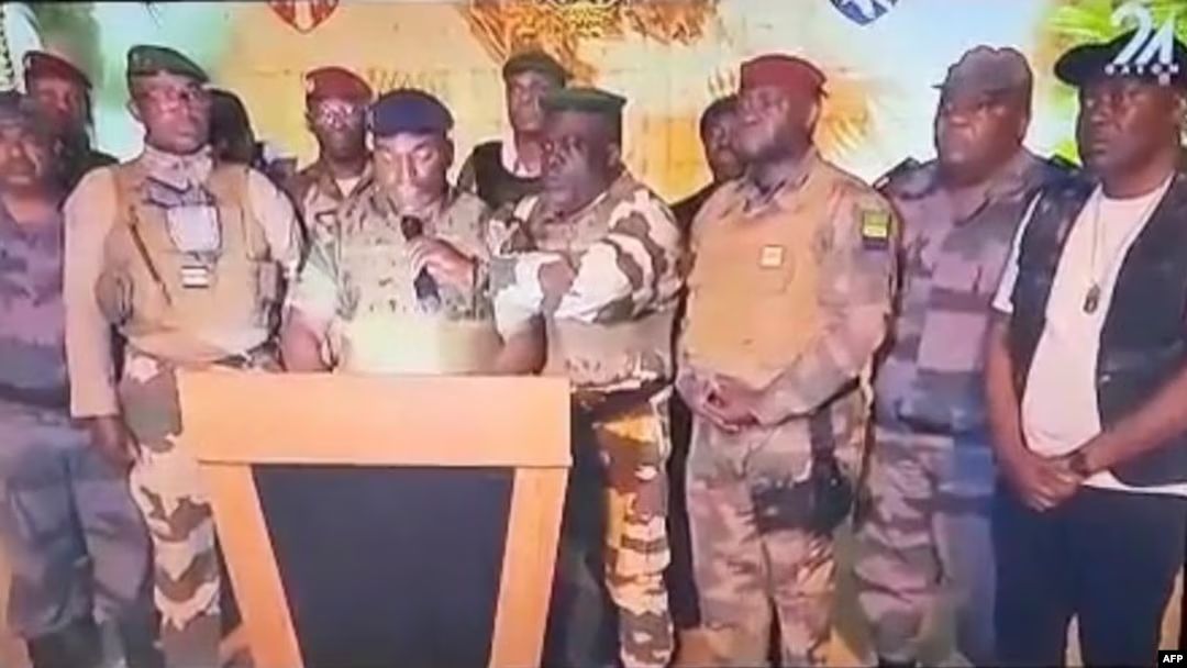 Breaking: Gabon Military Officers Declare Coup