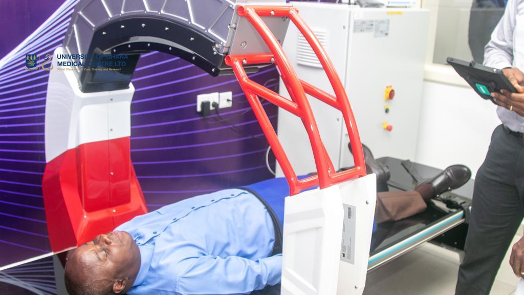 UGMC first in Sub-Sahara Africa to scan with Nanox Arc imaging machine