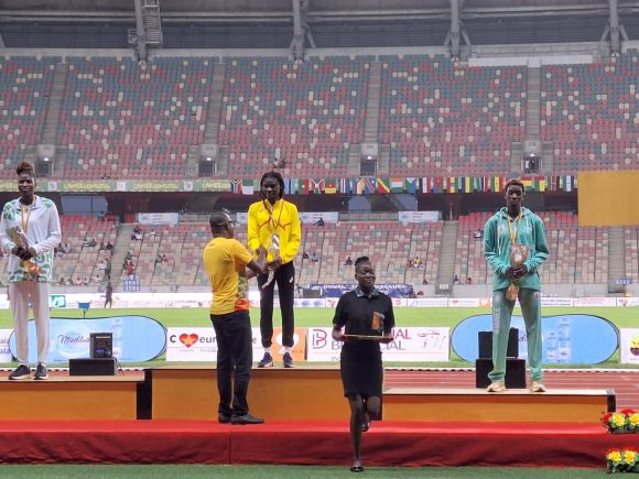 Ghana’s Rose Amoanimaa Yeboah retains high jump African title